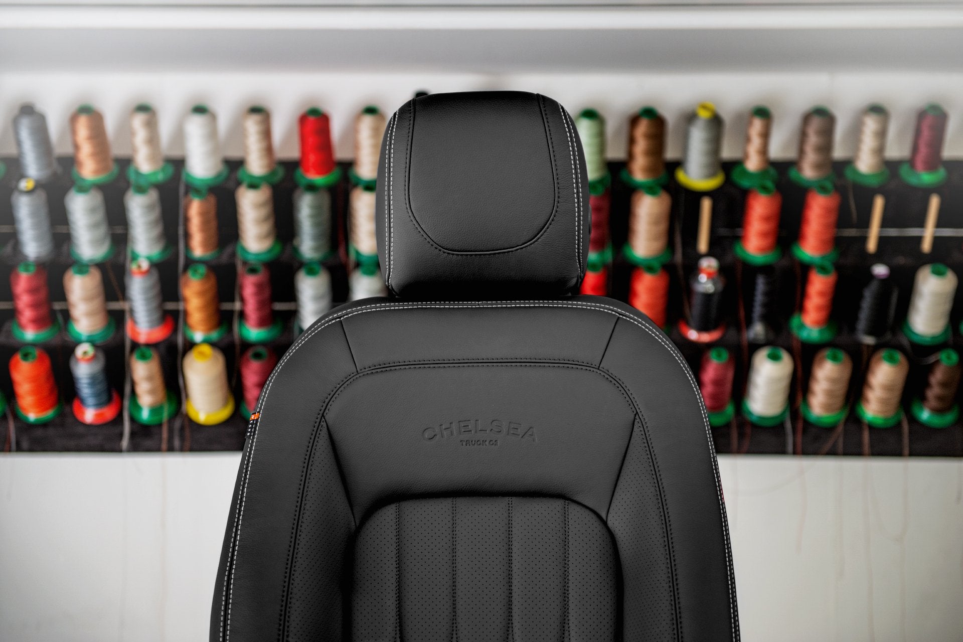 New Defender 110 | Black Leather Interiors | Project Kahn