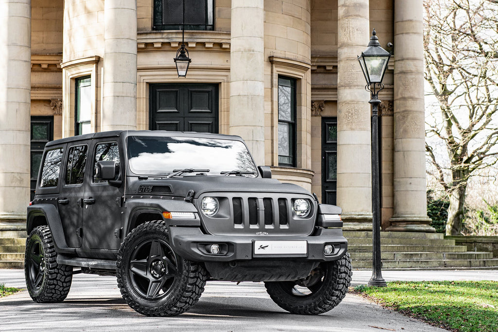 Jeep Wrangler JL 4 Door With Black Exterior & Bodyguard - Project Kahn