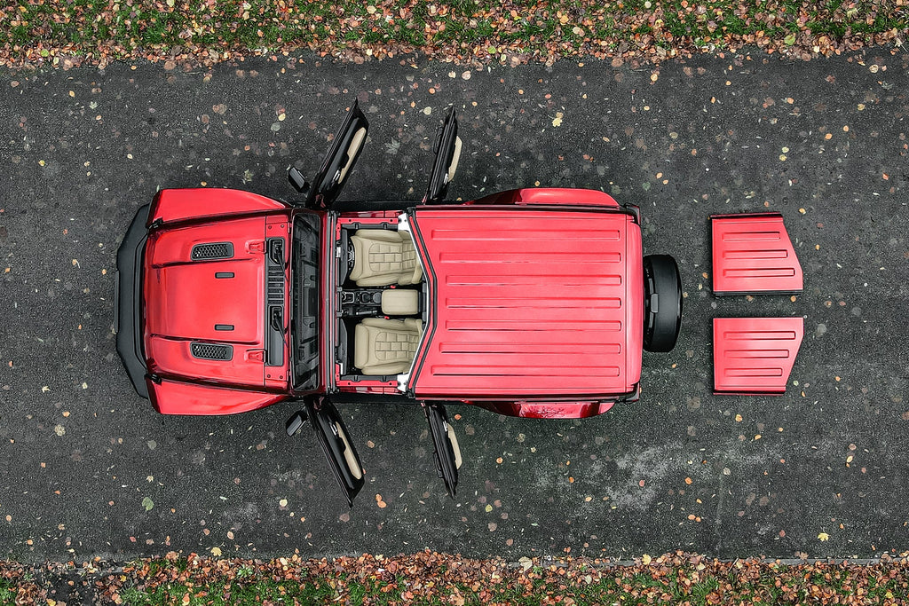 Jeep Wrangler JL 4 Door With Bodyguard & Red Exterior - Project Kahn