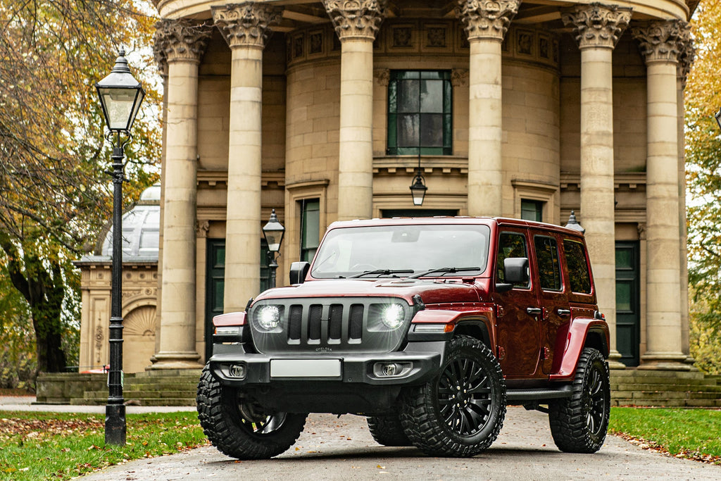 Jeep Wrangler JL 4 Door With Bodyguard & Red Exterior - Project Kahn
