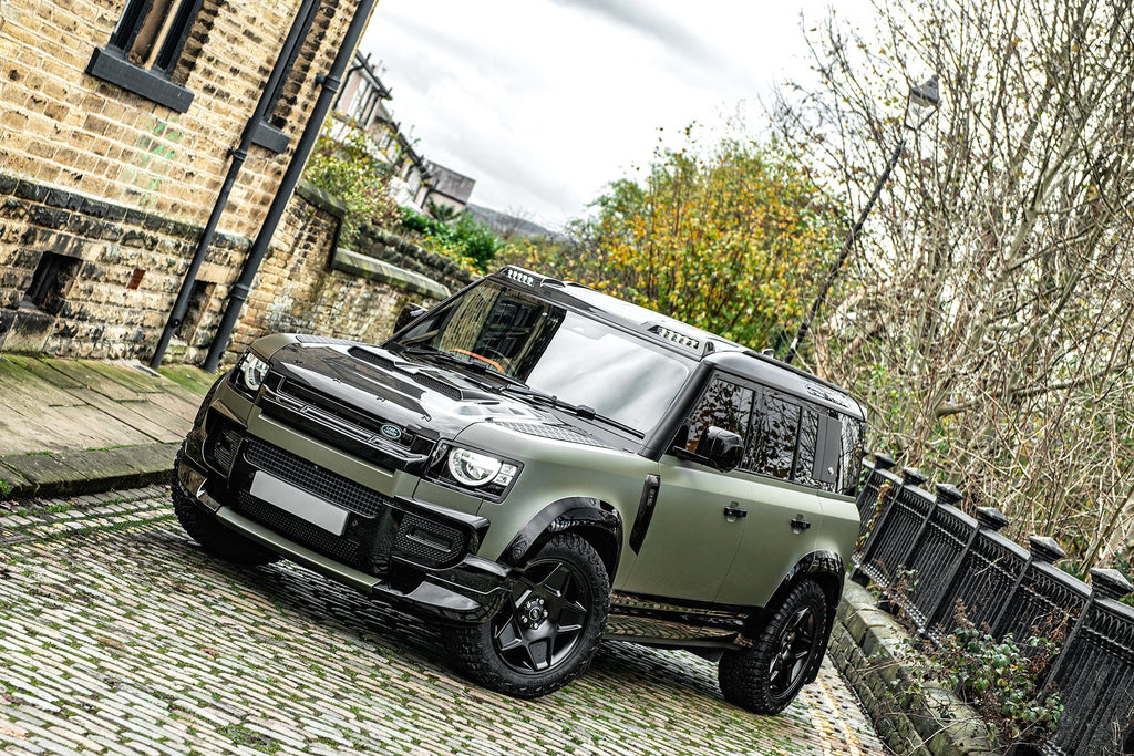 Land Rover Defender 110 - Dynamic Green Exterior - Project Kahn