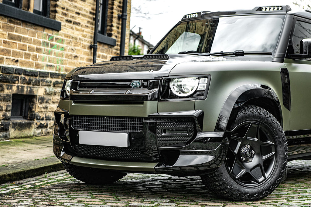 Land Rover Defender 110 - Dynamic Green Exterior - Project Kahn