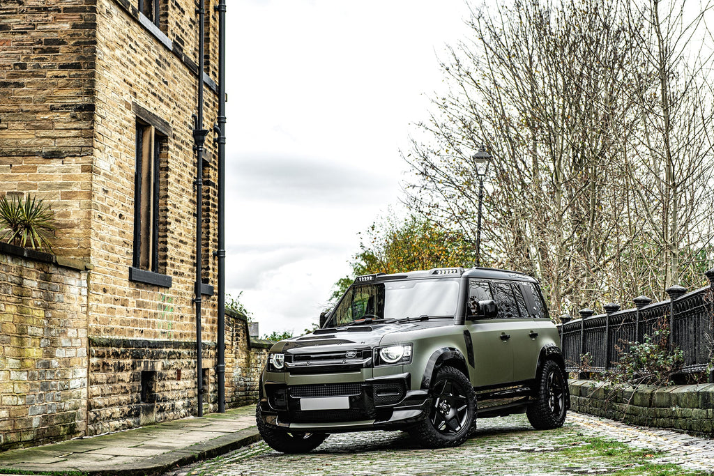Land Rover Defender 110 - Dynamic Green Exterior - Project Kahn