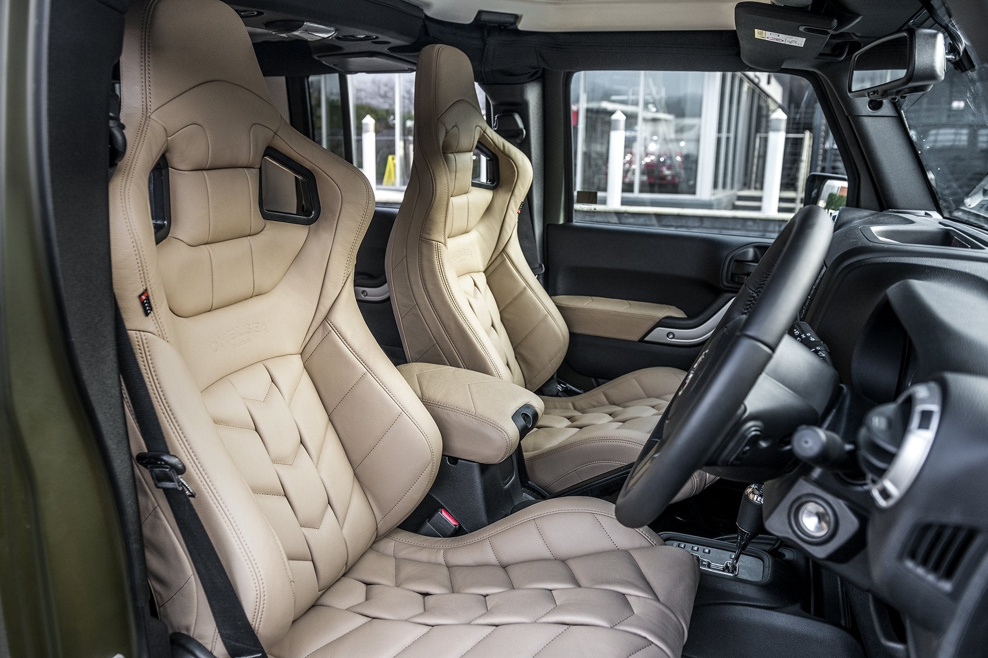 Redefine Your Jeep JK Interior with Bold 3D Herringbone Seats ...